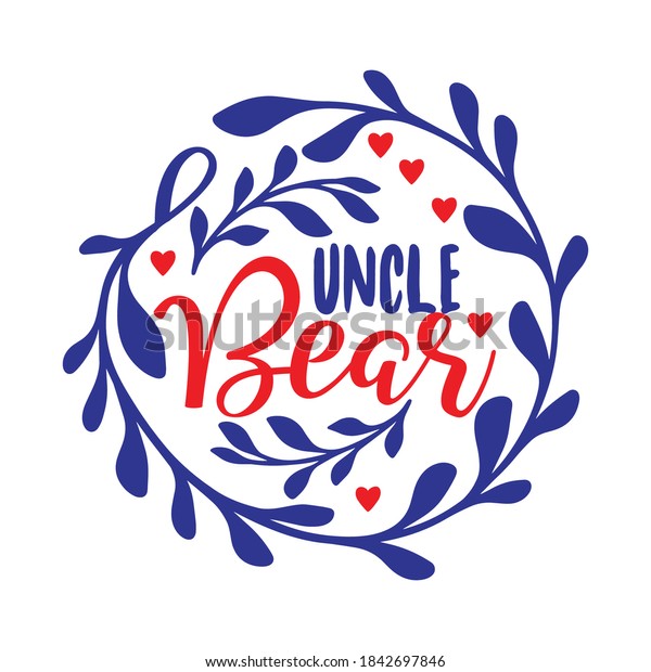Uncle Bear Svg Vector Arts Stock Vector (Royalty Free) 1842697846 | Shutterstock