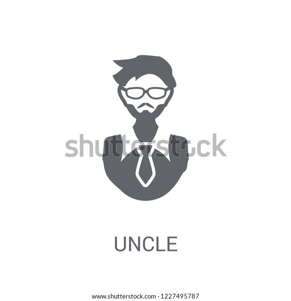 Uncle Icon Trendy Uncle Logo Concept Stock Vector (Royalty Free ...
