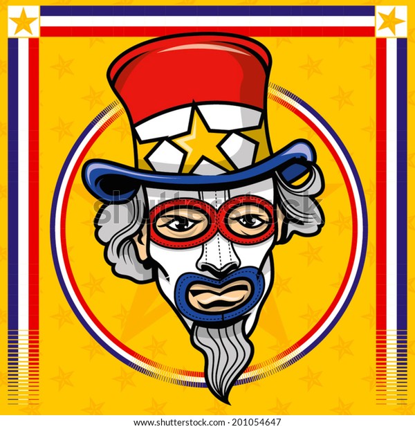 Uncle Sam Fight Freedom Stock Vector (Royalty Free) 201054647 ...