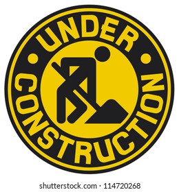 7,922 Under Construction Sign With Man Images, Stock Photos & Vectors ...