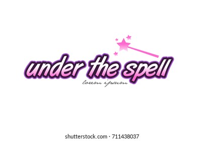 Witchcraft Word Text On White Background: vector de stock (libre de ...