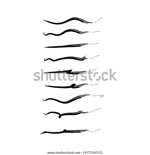 Underline Collection Vector Illustration: เวกเตอร์สต็อก (ปลอดค่า ...