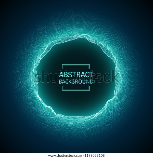Underwater Abstract Background Deep Ocean Effect Stock Vector (Royalty ...