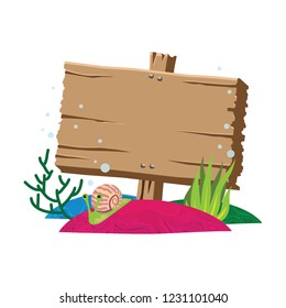 Underwater Sign Stock Vector (Royalty Free) 1231101040