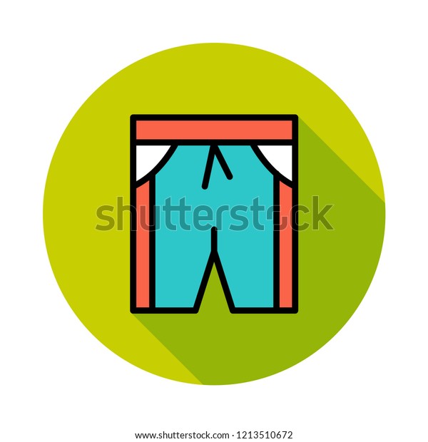 Underwear Cloth Nicker Stock Vector (Royalty Free) 1213510672 ...