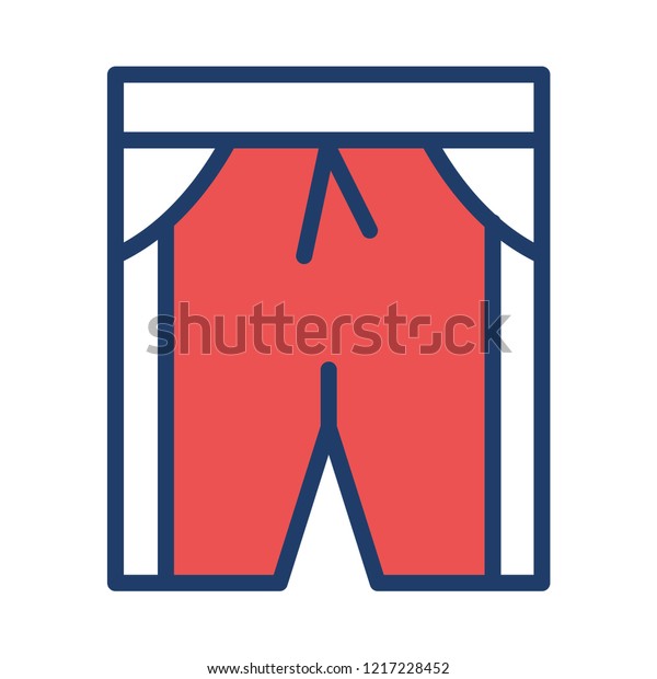 Underwear Cloth Nicker Stock Vector (Royalty Free) 1217228452 ...