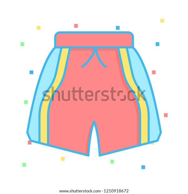 Underwear Nicker Cloth Stock Vector (Royalty Free) 1210918672 ...
