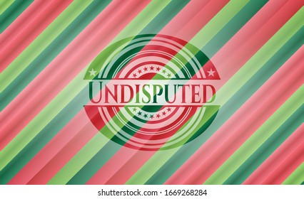 Pelvis Christmas Style Emblem Stock Vector (Royalty Free) 1380083195