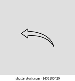Undo Icon Vector Illustration Lines: เวกเตอร์สต็อก (ปลอดค่าลิขสิทธิ์ ...