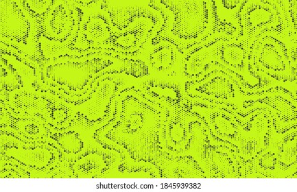 Uniform Repeated Curvy Graphic Texture Artistic Stock Vector (Royalty ...