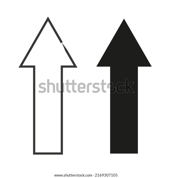 Unique Arrows Pointing Exclusive Arrow Design Stock Vector (Royalty ...