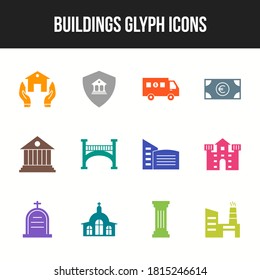 Tags Entertainment Industry Amusement Glyph Icons Stock Vector (Royalty ...