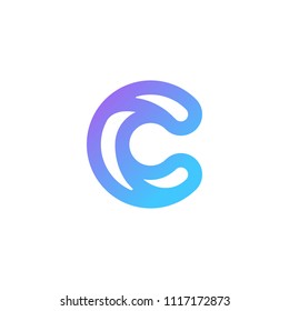 Unique C Logo Stock Vector (Royalty Free) 1117172873 | Shutterstock