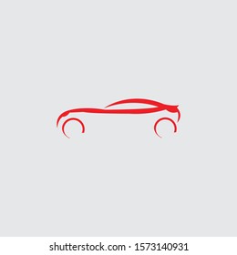Unique Car Logo Design Background Stock Vector (Royalty Free ...