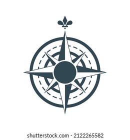 Unique Compass Logos App Icons Stock Vector (Royalty Free) 2122265582 ...