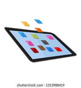 Unique Design Mobile Smart Phone Some Stock Vector (Royalty Free ...