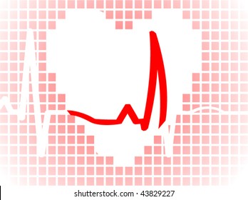 Unique Ekg Design Easily Editable No Stock Vector (Royalty Free ...