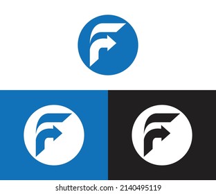 Unique F Logo Design Eps Vector Stock Vector (Royalty Free) 2140495119 ...