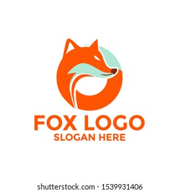 Unique Fox Vector Circle Fox Logo Stock Vector (Royalty Free ...