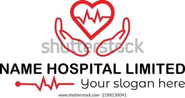 Unique Hospital Logo Design Template Stock Vector (Royalty Free ...