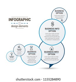 Vector Abstract Element Infographics 5 Step Stock Vector (Royalty Free ...