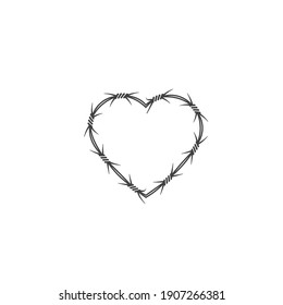 Unique Love Heart Vector Icon Illustration Stock Vector (Royalty Free ...