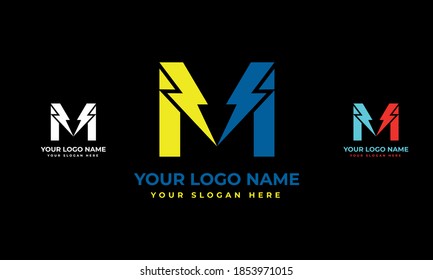1,707 M Electrical Logo Images, Stock Photos & Vectors | Shutterstock