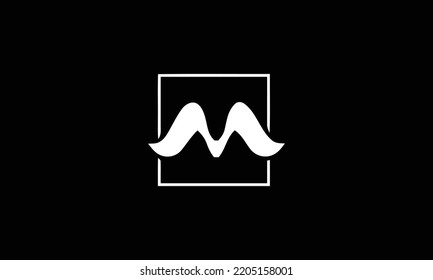 Unique Modern Creative Elegant Letter M Stock Vector (Royalty Free ...