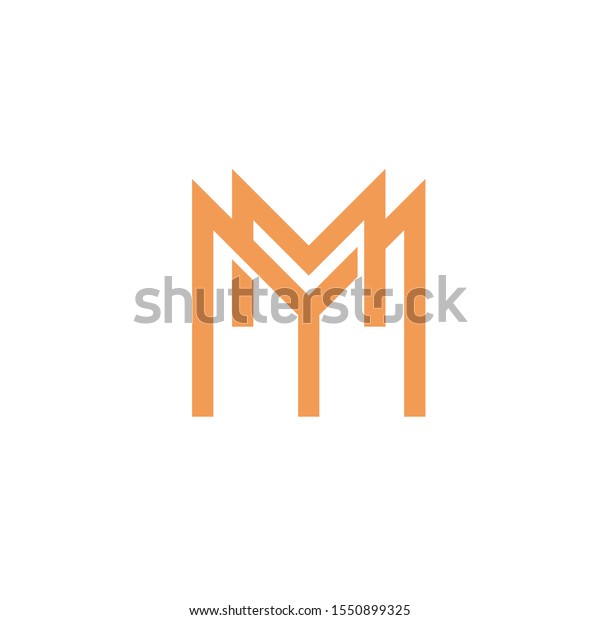 Unique Modern Creative Elegant Letter M Stock Vector (Royalty Free ...