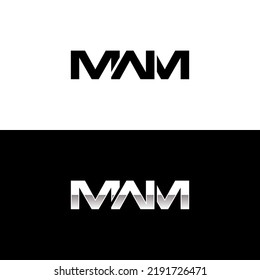 Unique Monogram Mwm Symbol Logo Design Stock Vector (Royalty Free ...