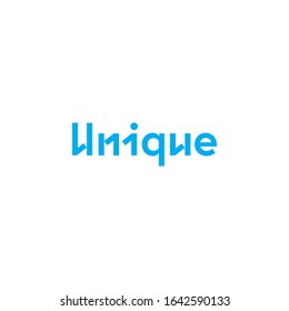 Unique Number One Logo Icon Vector Stock Vector (Royalty Free) 1642590133