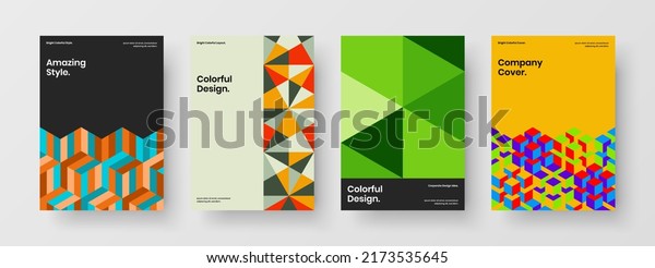 Unique Placard Vector Design Layout Collection Stock Vector (Royalty ...