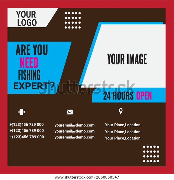 Unique Poster Design Eps File Stock Vector (Royalty Free) 2058058547 ...