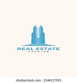 Unique Real Estate Logo Design Stock Vector (Royalty Free) 2144117591 ...
