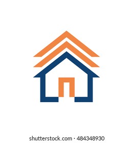 Unique Simple House Home Symbol Stock Vector (Royalty Free) 484348930