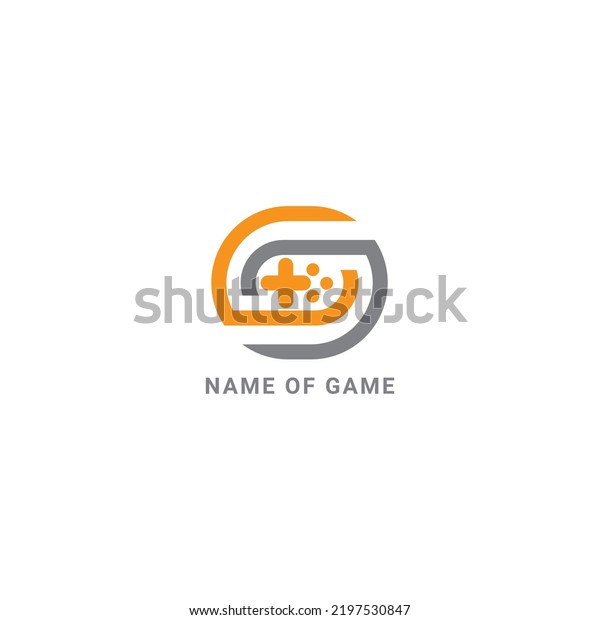 Unique Simple Professional Gaming Logo Templet Stock Vector (Royalty ...
