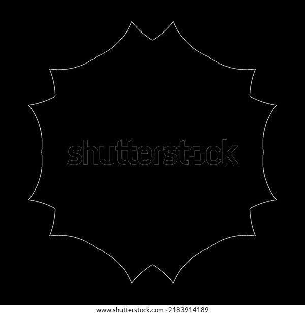 Unique Symbol Vector Black White: เวกเตอร์สต็อก (ปลอดค่าลิขสิทธิ์ ...