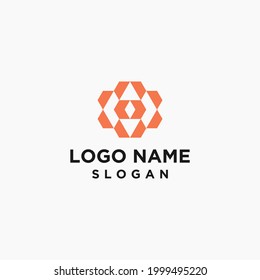 Unique Technology Logo Modern Futuristic Vector Stock Vector (Royalty ...