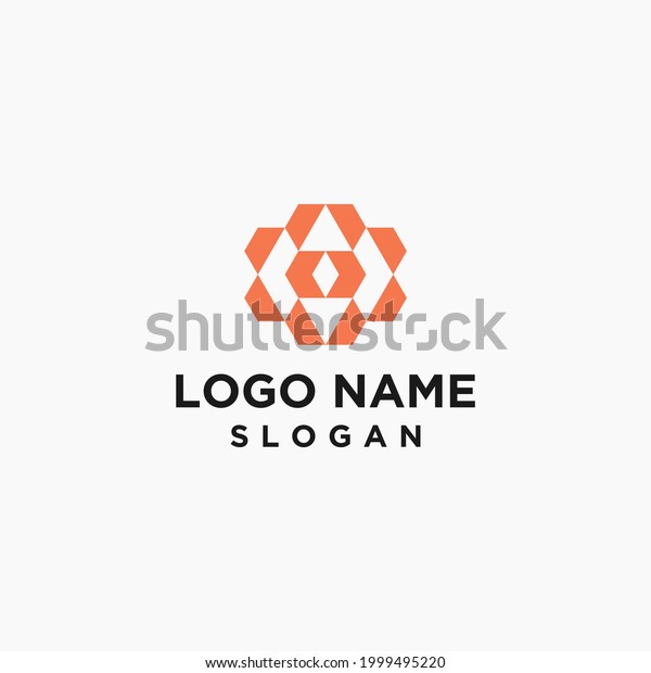 Unique Technology Logo Modern Futuristic Vector Stock Vector (Royalty ...