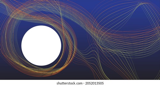Unique Vector Line Art Background Design Stock Vector (Royalty Free ...