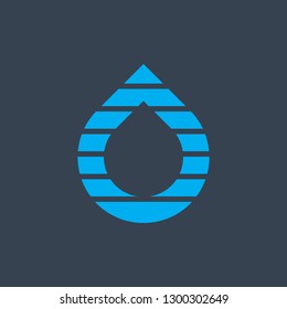 Unique Water Logos Stock Vector (Royalty Free) 1300302649 | Shutterstock
