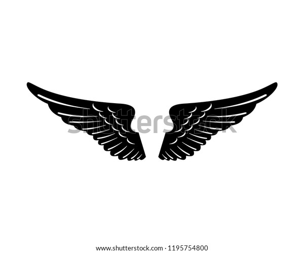 Unique Wings Bird Abstract Symbol Icon: เวกเตอร์สต็อก (ปลอดค่าลิขสิทธิ์ ...