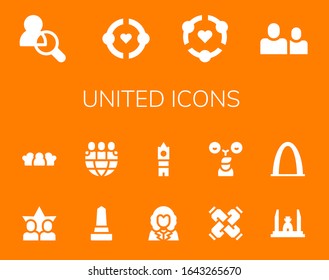 United Icon Set 14 Filled United Stock Vector (Royalty Free) 1643265670