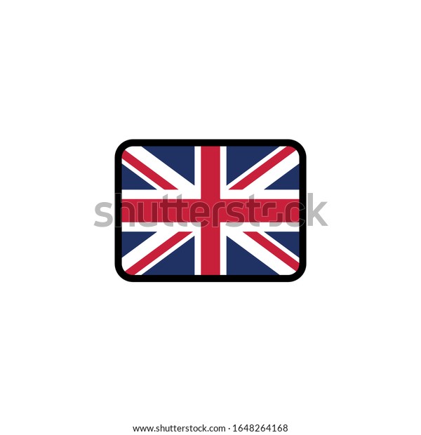 United Kingdom Icon Vector Illustration Isolated Stock Vector (Royalty ...