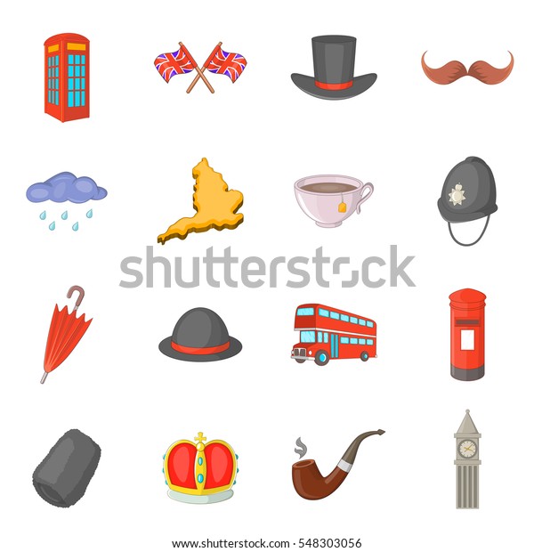 United Kingdom Travel Icons Set Cartoon Stock Vector (Royalty Free ... United Kingdom Travel Icons Set Cartoon Stock Vector (Royalty Free ...