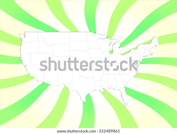 United States America Map Background Vector Stock Vector (Royalty Free ...