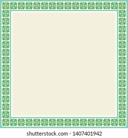 Universal Border Various Design Purposes: เวกเตอร์สต็อก (ปลอดค่า ...