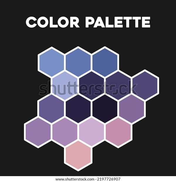 Universal Color Palette Design Vector Stock Vector (Royalty Free ...