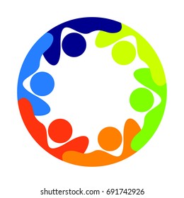 Universal People Logo Icon Vector Stock Vector (Royalty Free) 691742926 ...