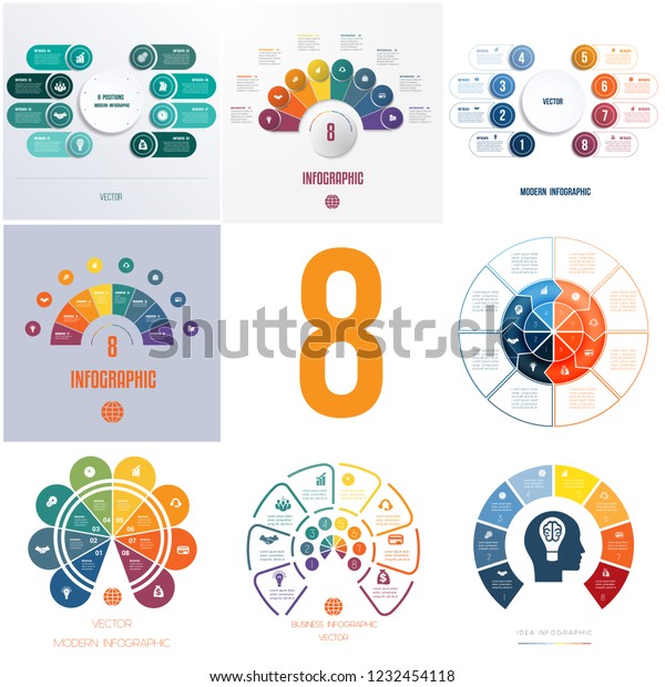 Universal Templates Elements Infographics Conceptual Cyclic 库存矢量图（免版税 ...